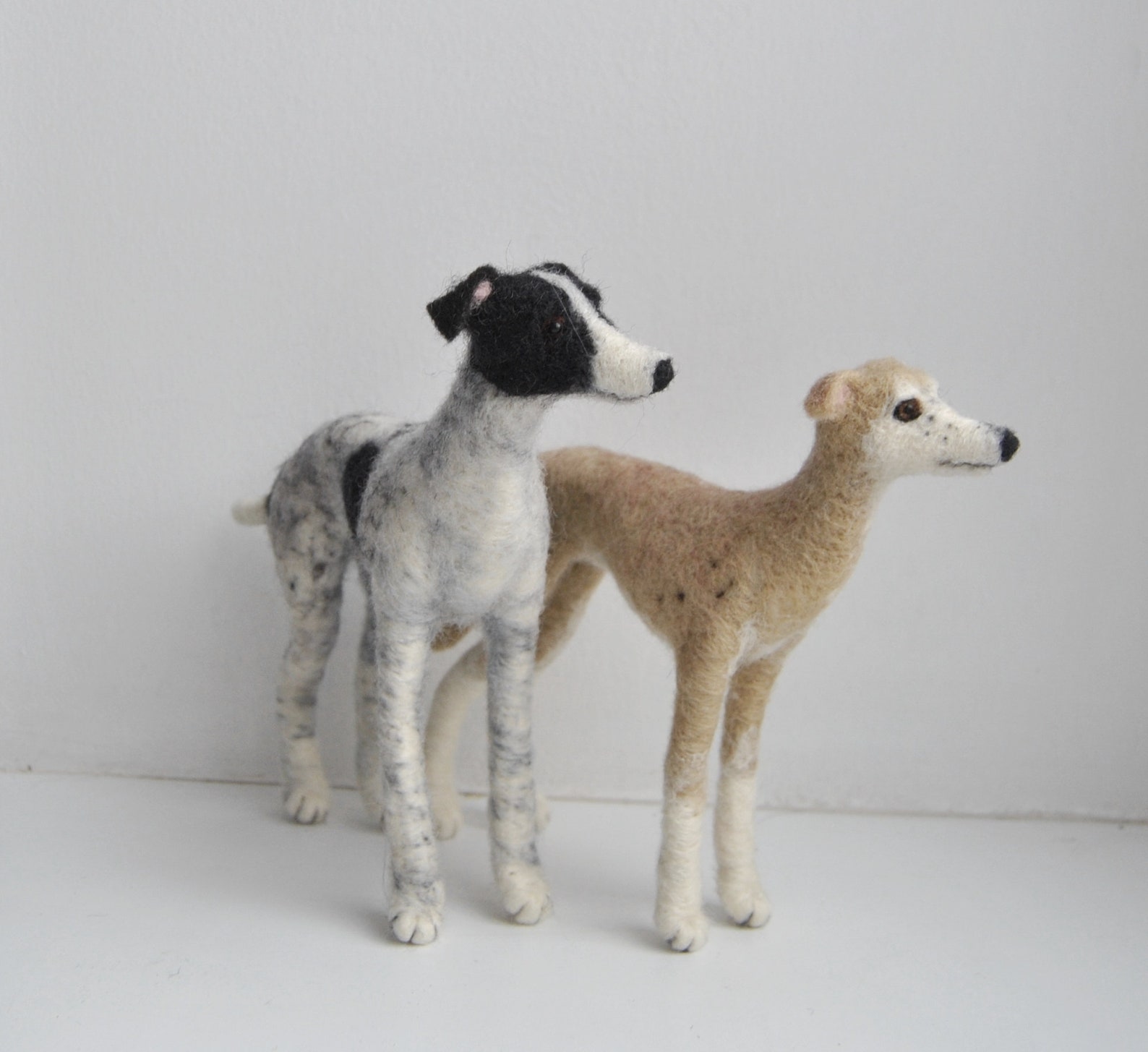 Custom Dog Sculpture, Needle Felted Whippet, Greyhound or Any Other ...