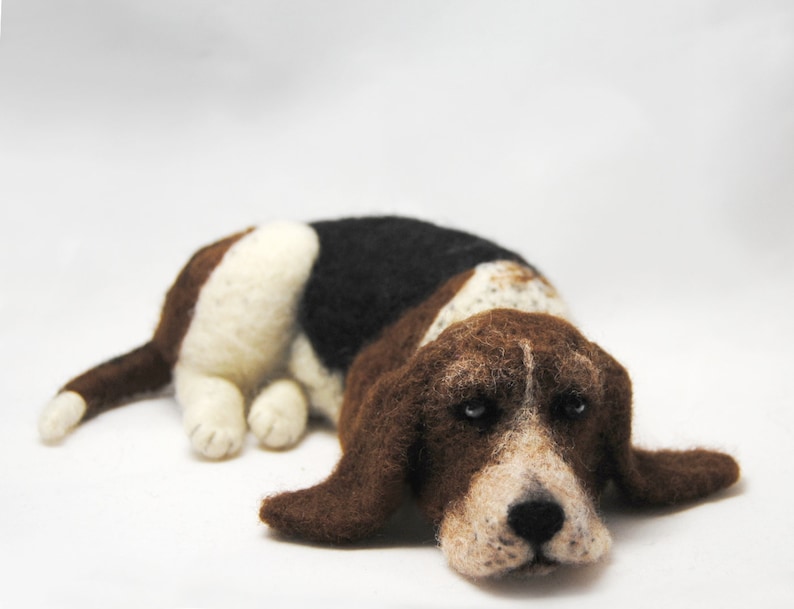 Custom Made Felt Dog, Basset Hound or Any Other Breed - Made to Order ...