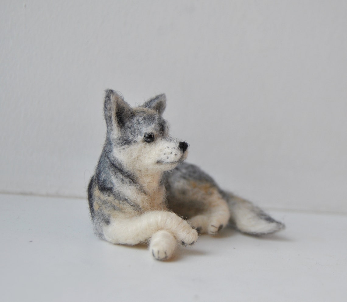 Custom Made Pet Portrait SMALL SIZE Needle Felted Miniature - Etsy