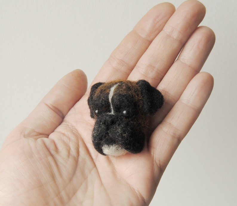 Custom Made Pet Pin, Personalized Pet Lover Gift, Felted Dog or Cat ...