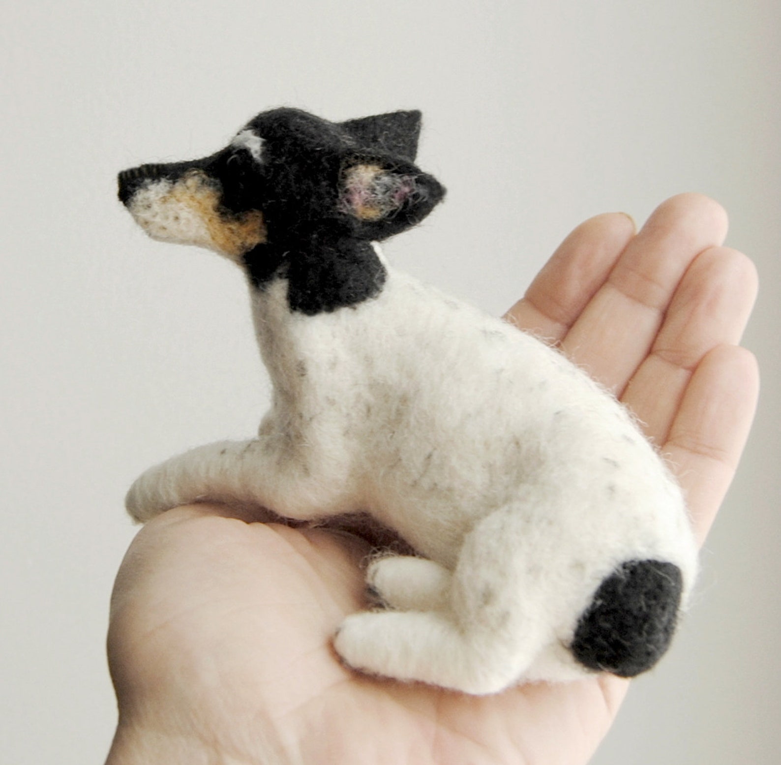 Custom Made Dog Portrait, Needle Felted Animal - Made to Order - MEDIUM ...