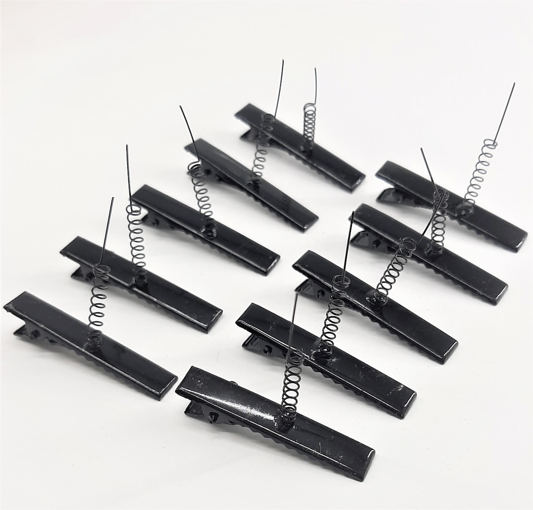 DIY Packs of Blank Hair Boppers, Hair Alligator Clips for Crafting - Etsy