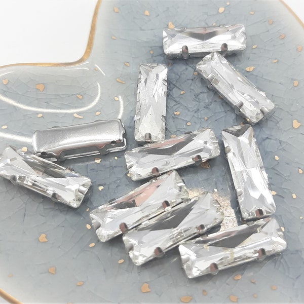 Sew on Rhinestones in Setting - Etsy