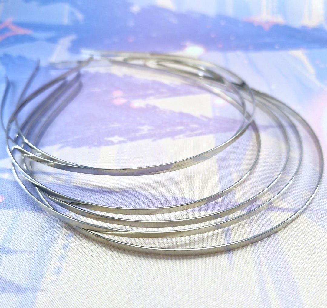 DIY Blank Wire Tiara Headbands, Alice Bands, for Tiara Making (CBP-100 ...