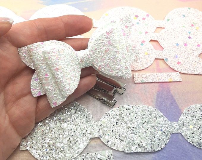 Set of 3 Hair Bow Making Kits, Pre Cut Bundle (KIT-103) - Etsy