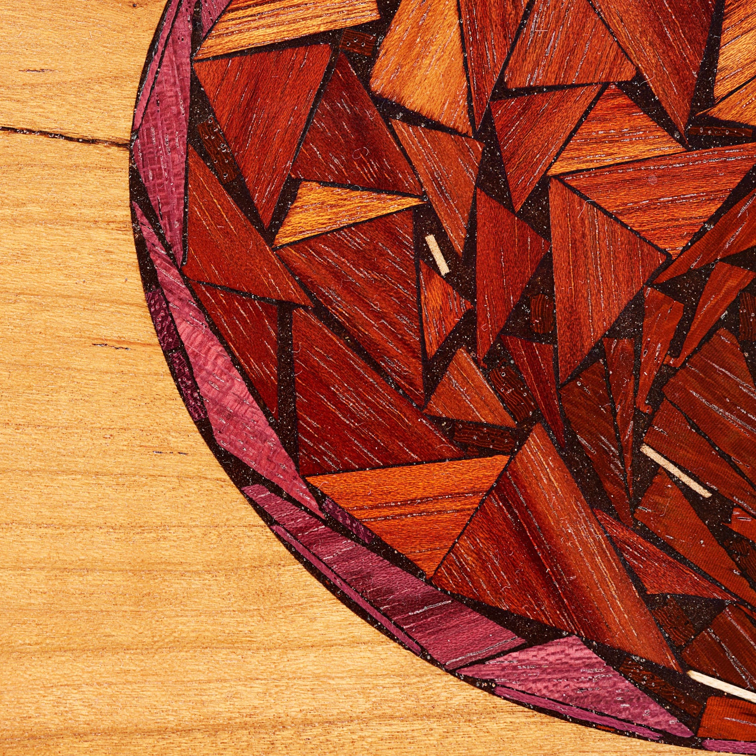 Wood Mosaic Inlay "flame" - Etsy