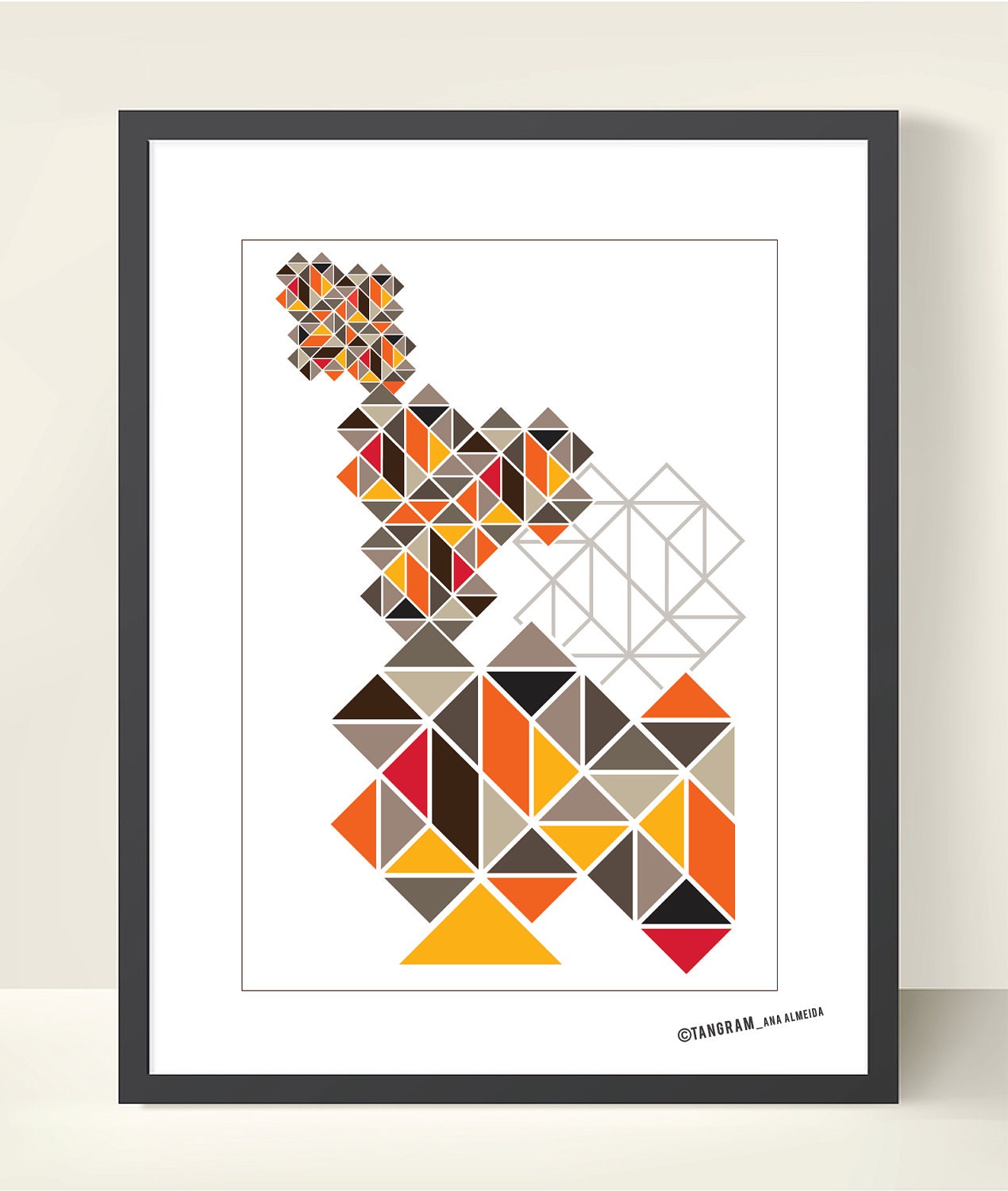 Geometric Art. Poster Print. Abstract Wall Art. Geometric - Etsy