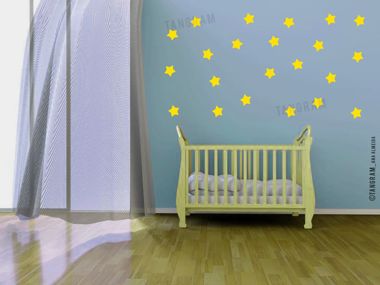 Cute Stars Vinyl Decals. 22 Small Yellow Stars Vinyl Stickers - Etsy UK