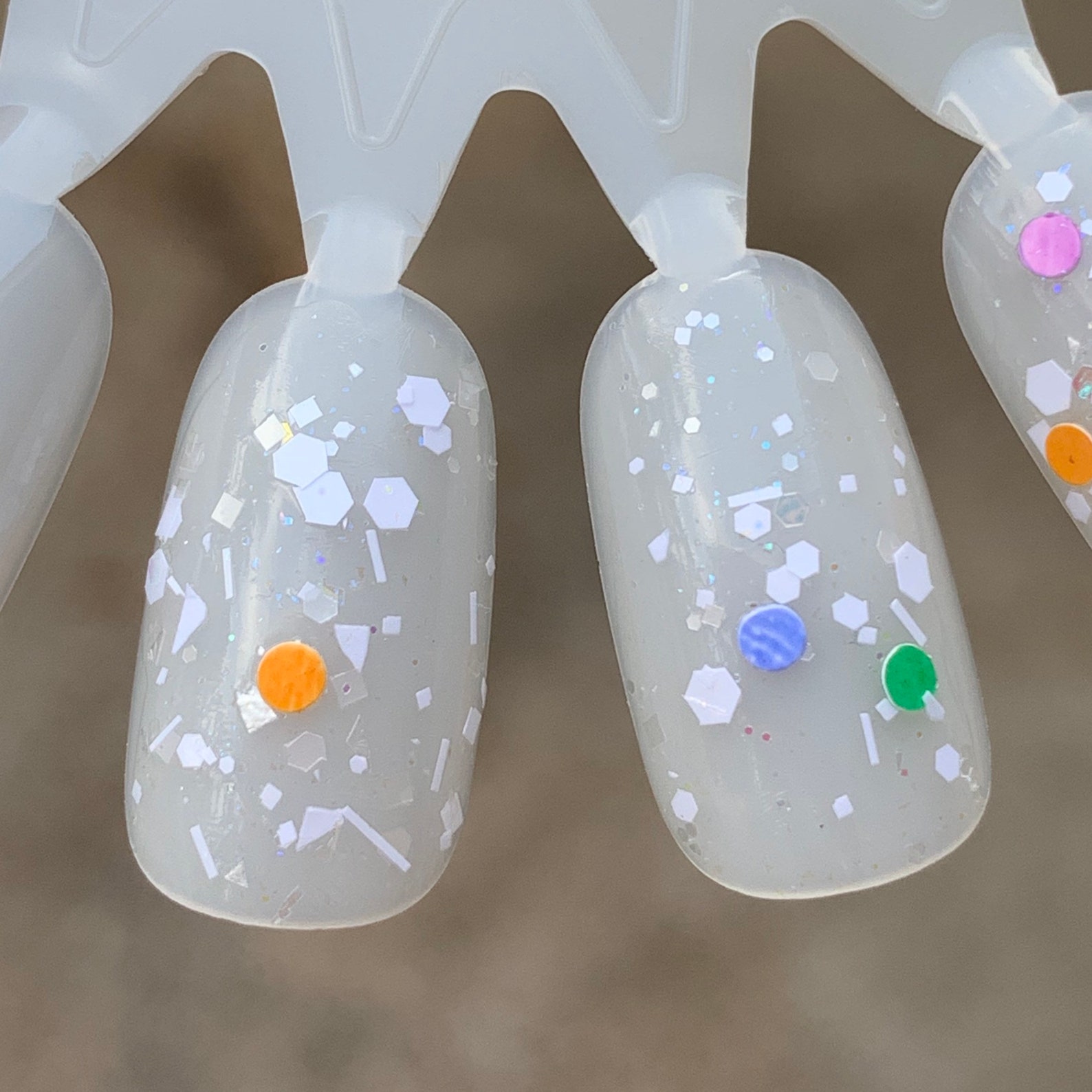 Cereal Milk - Handmade Glitter Nail Polish - 21-free, Vegan, Cruelty ...