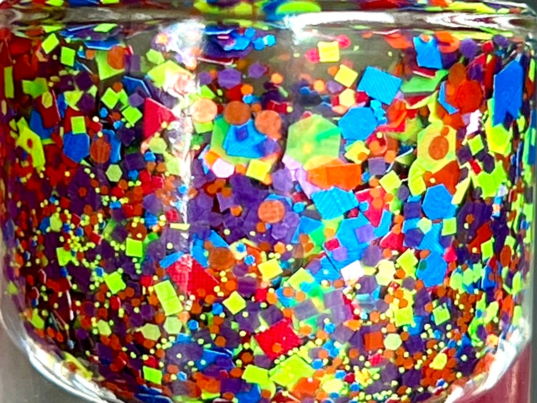 Color Theory Handmade Glitter Nail Polish 10 Free, Vegan, Cruelty-free ...