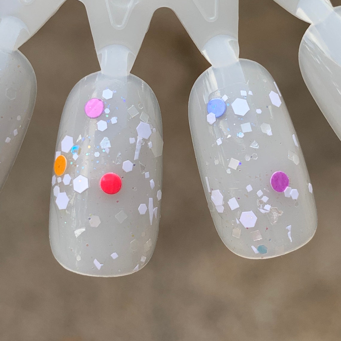 Cereal Milk - Handmade Glitter Nail Polish - 21-free, Vegan, Cruelty ...