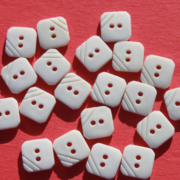 Square Buttons - Etsy