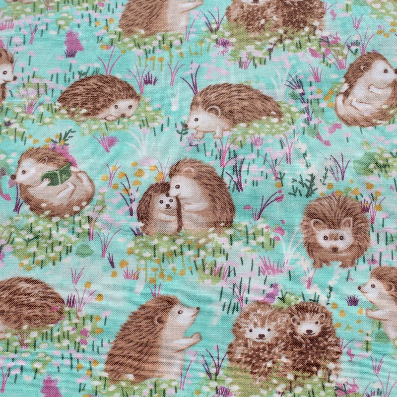 Hedgehog Fabric - Etsy