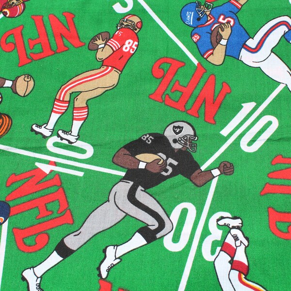 Nfl Football Fabric - Etsy