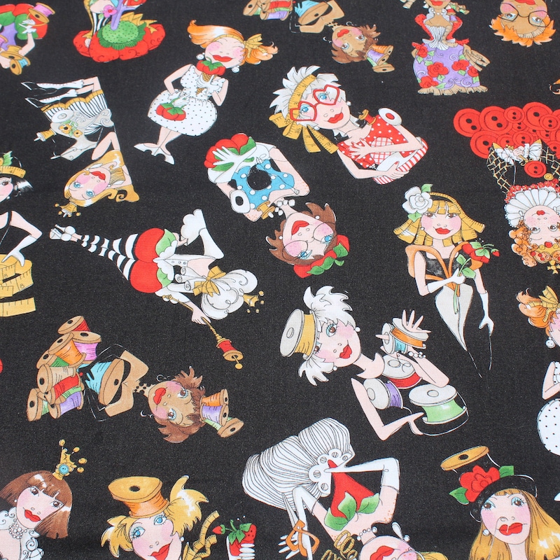 Purple Seamstress Fabric - Etsy