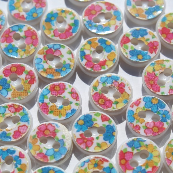 Pastel Buttons - Etsy