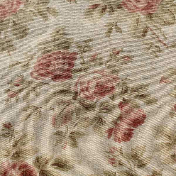 Shabby Chic Rose Fabric - Etsy