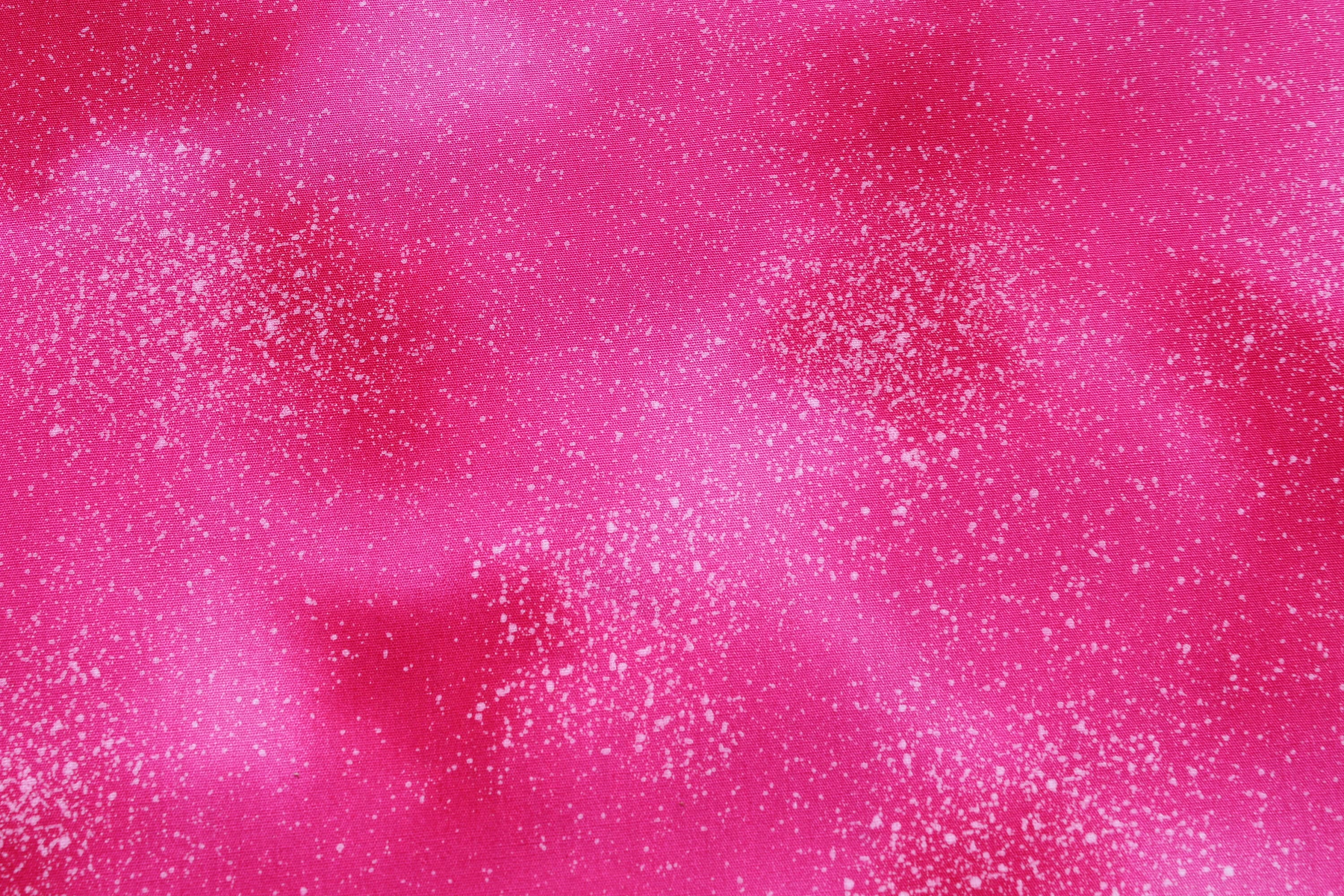 Hot Pink Abstract Print Cotton Fabric by the HALF yard Cloth | Etsy