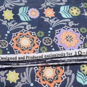 Scandinavian Swedish Style Floral Print Fabric by the Yard - Etsy
