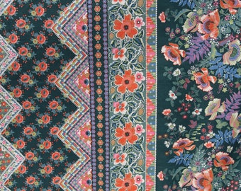 Cotton Border Print Fabric - Etsy