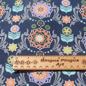 Scandinavian Swedish Style Floral Print Fabric by the Yard - Etsy