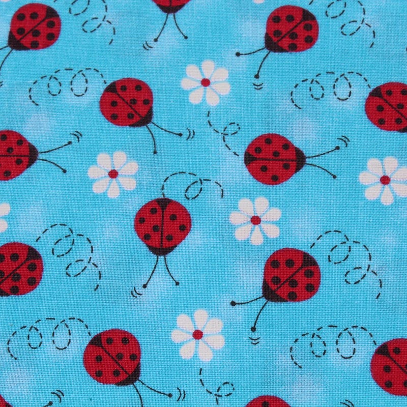 Ladybug Fabric - Etsy