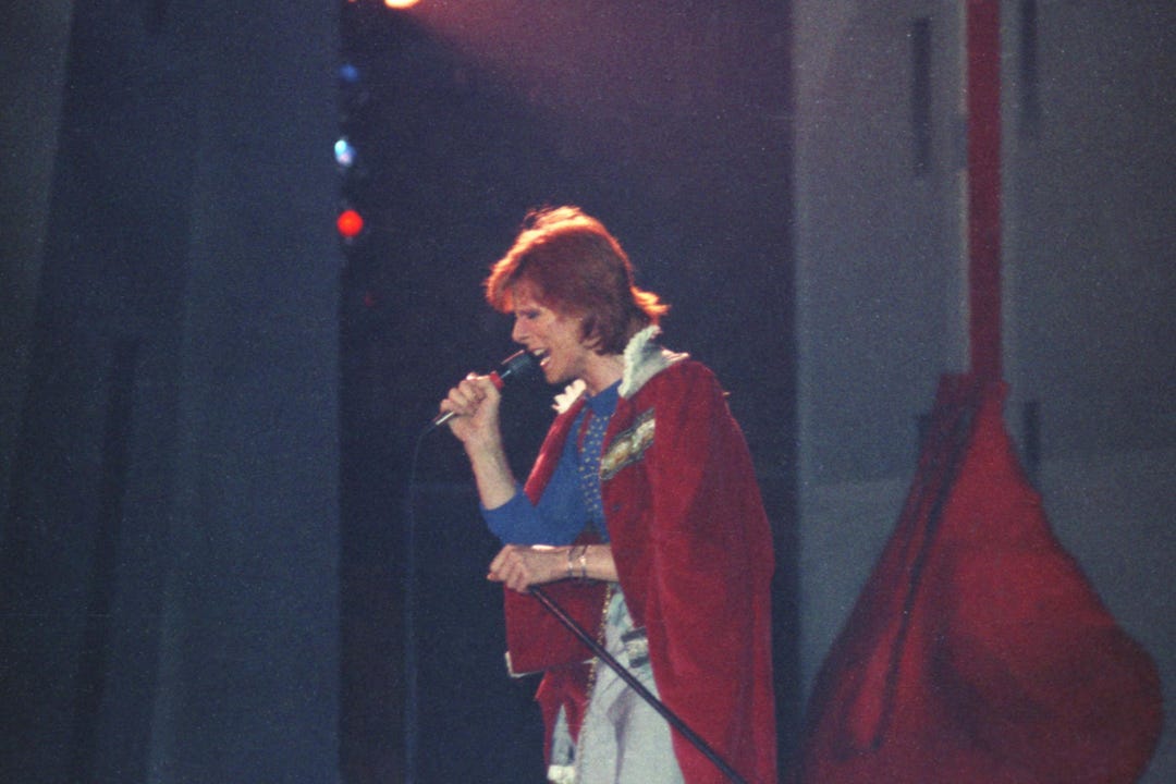 David Bowie "diamond Dogs" Tour at Charlotte, NC (july 1974) - 3 Color ...