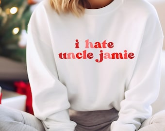 I HATE Uncle Jamie Ornament Love Actually Movie Quote Ornament Laser ...