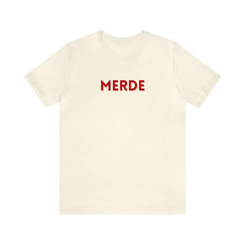 Merde Shirt, French Shirt, France, Paris, - Etsy