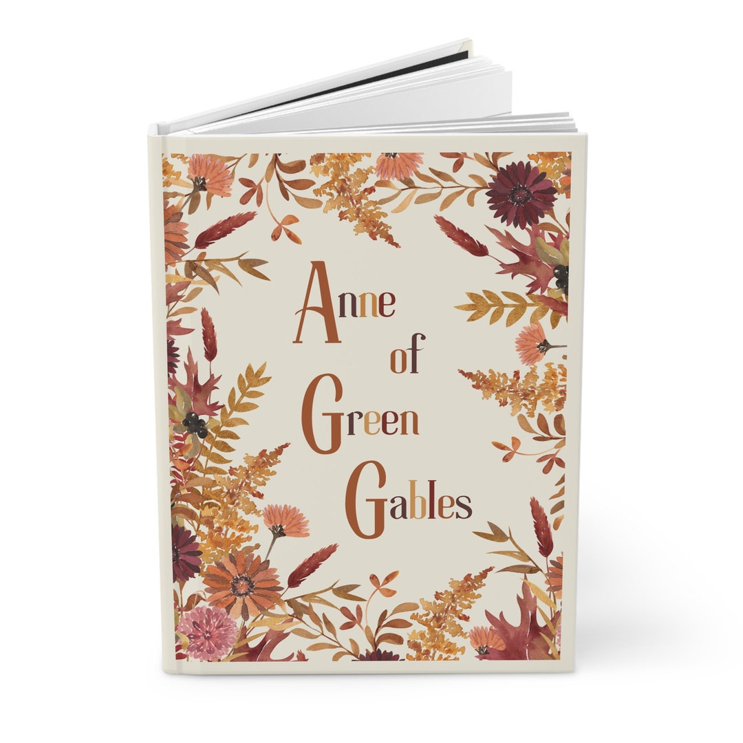 Anne of Green Gables Hardcover Notebook, Journal, Literary Notebook - Etsy