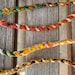 Upcycled Fabric Rag Rope by the Yard, Scrap Fabric Twine, Fabric Cord ...