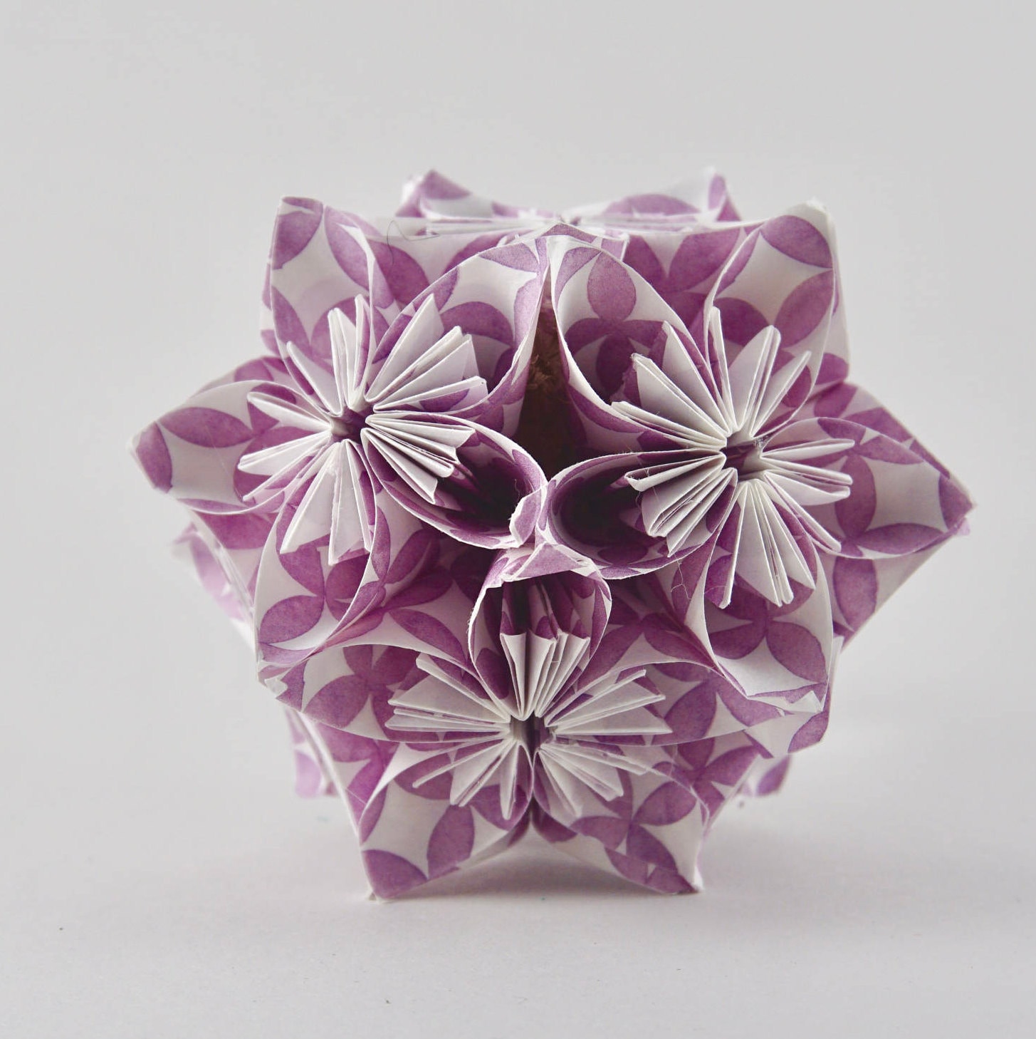 Origami Flower Ornament Origami Kusudama Ornament - Etsy
