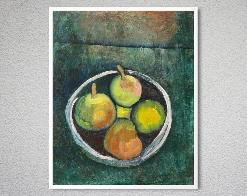 Still Life With Four Apples by Paul Klee Fine Art Print - Etsy