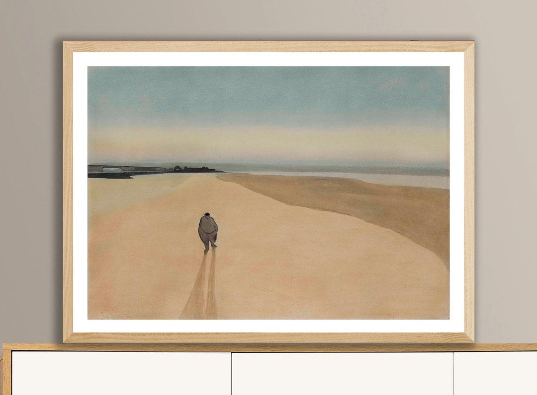Leon Spilliaert Seascape Art Print: Nautical Painting, Beach Decor - Etsy