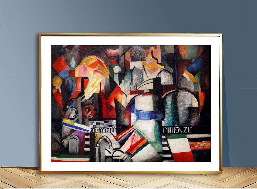 Firenze by Alexandra Exter Fine Art Print - Abstract Florence Poster ...