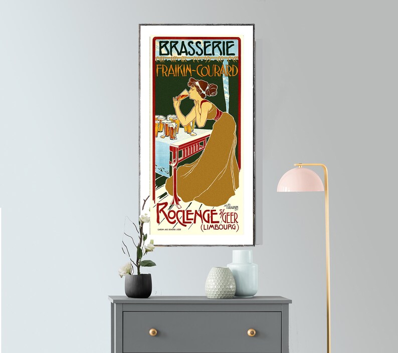 Brasserie Fraikin-courard by Maxim Fraikin Fine Art Print | Etsy