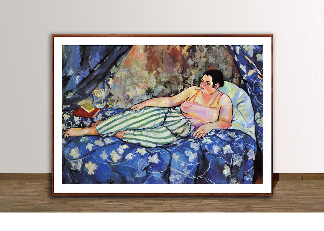 Suzanne Valadon - the Blue Room - Fine Art Print - Etsy