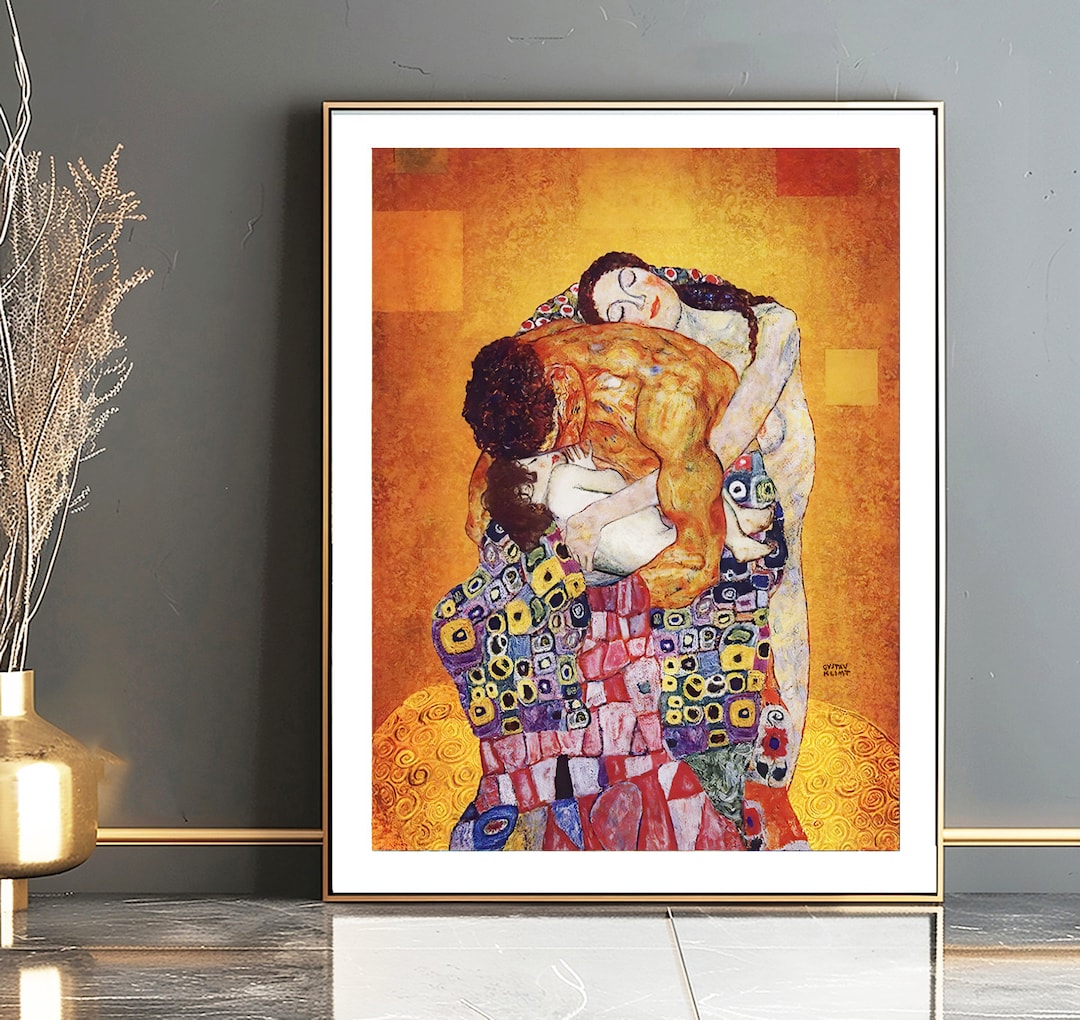 Gustav Klimt 'the Family' Fine Art Print: Modern Home Decor - Etsy