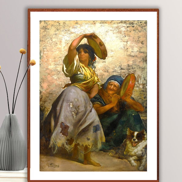 Gypsy Painting - Etsy