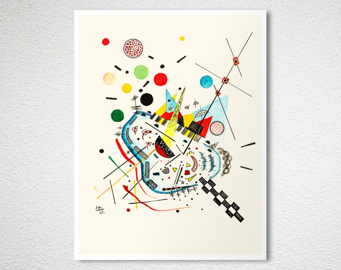 Wassily Kandinsky Collection stars to the Sea and the Sun - Etsy
