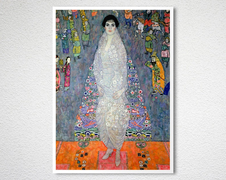 Portrait of Elisabeth Lederer by Gustav Klimt Fine Art Print - Etsy
