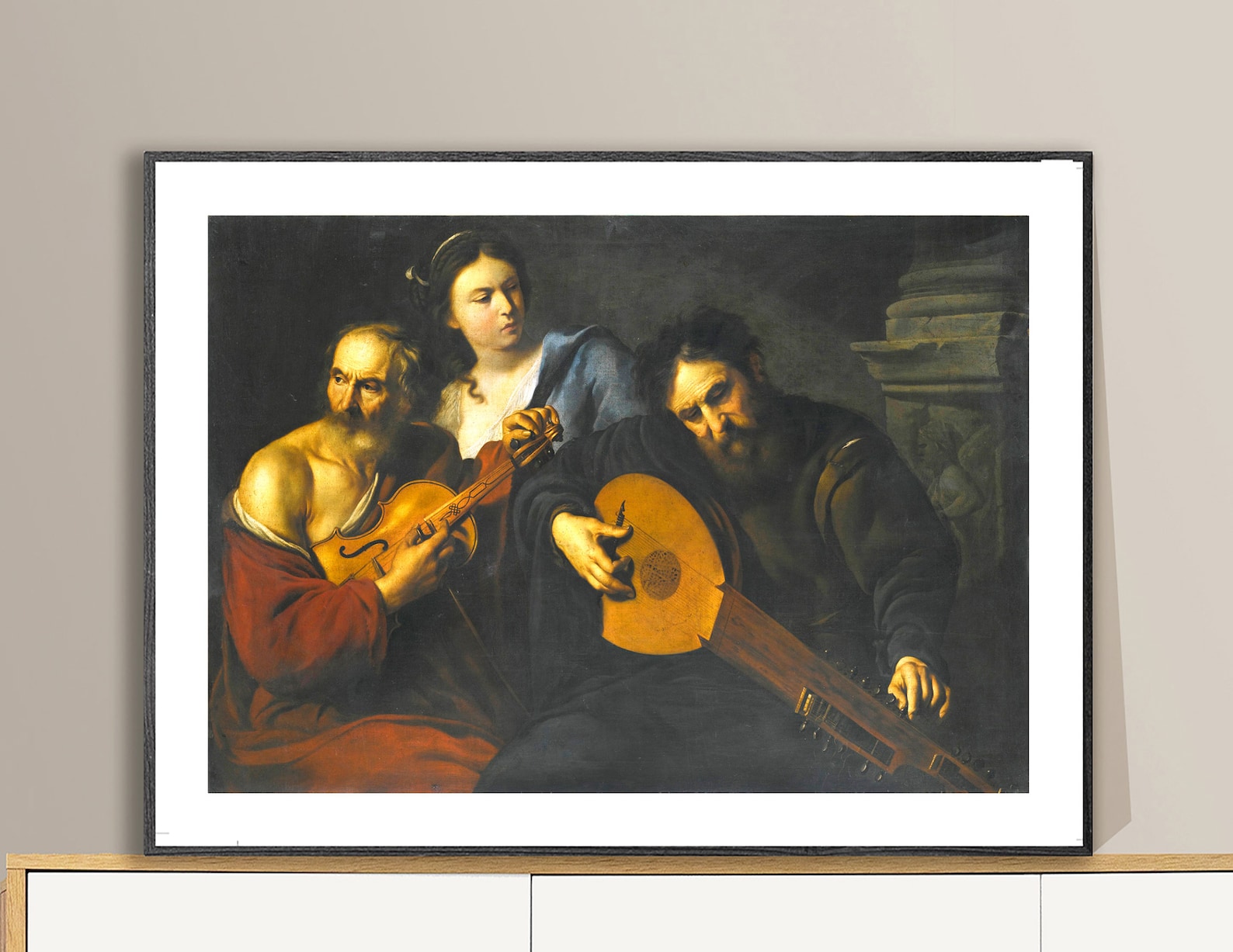 A Concert by Michelangelo Merisi Da Caravaggio, Fine Art Poster ...