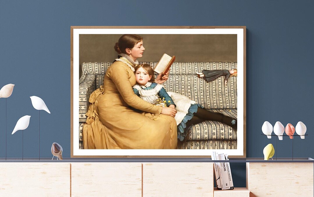 Alice in Wonderland Fine Art Print by George Dunlop Leslie - Etsy