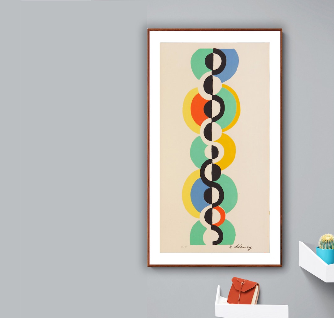 Rythme Sans Fin by Robert Delaunay Fine Art Print Geometric Painting ...