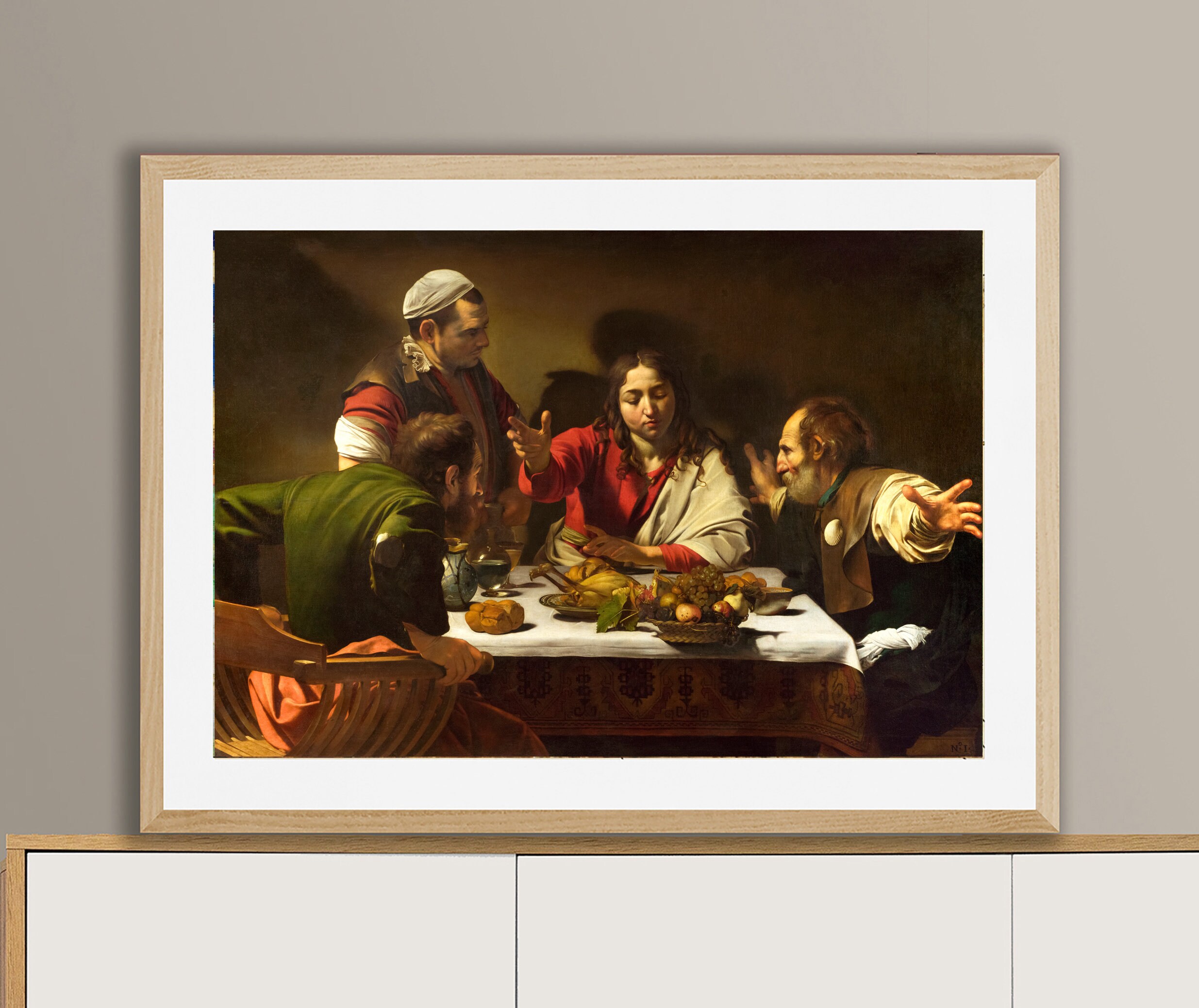 Supper At Emmaus Caravaggio