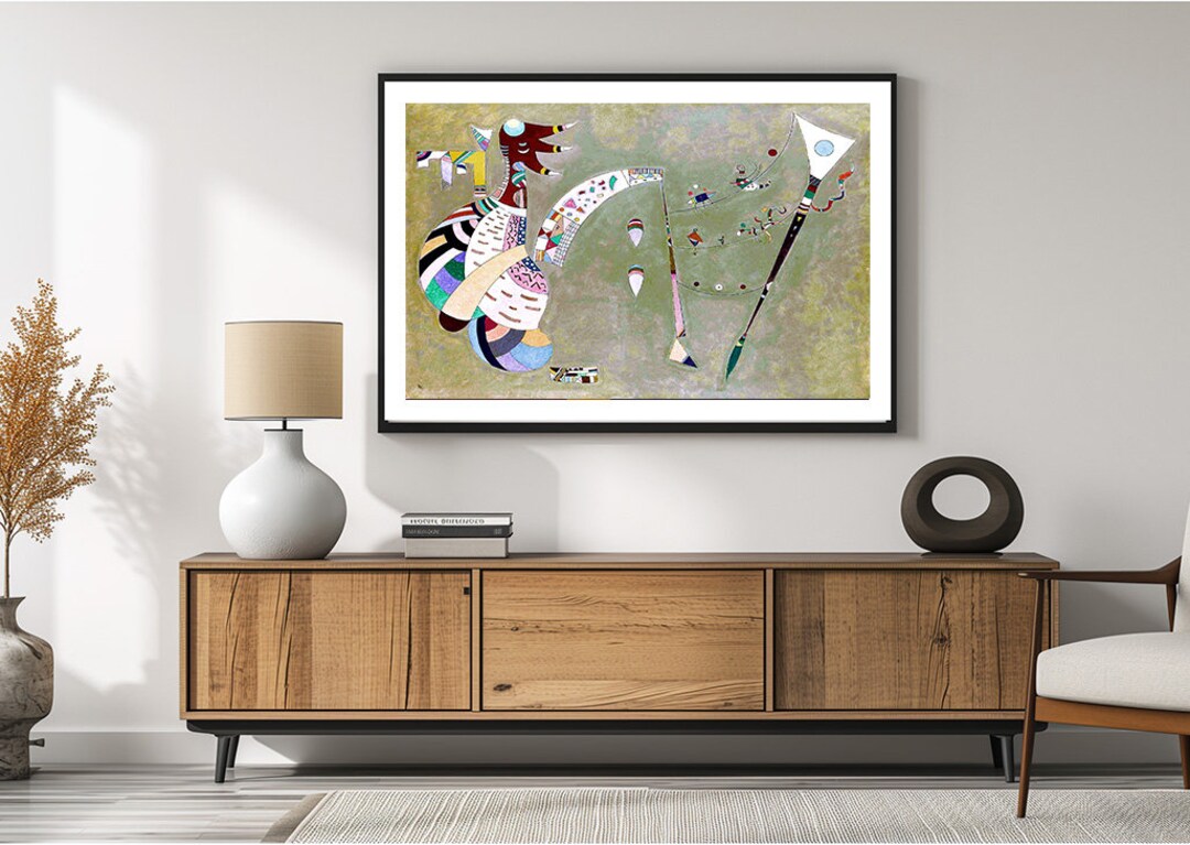 Wassily Kandinsky, Balancement Fine Art Print - Abstract Art, Modern ...