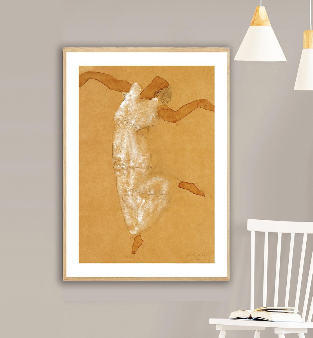Auguste Rodin Isadora Duncan Fine Art Print - Vintage Wall Decor - Etsy