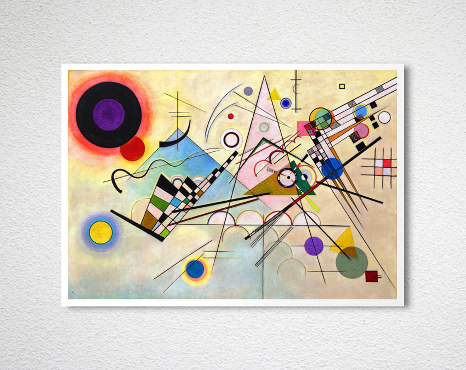 Composition VIII by Wassily Kandinsky Fine Art Print Modern - Etsy
