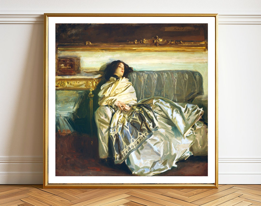 Nonchaloir (repose) by John Singer Sargent Fine Art Print - Figurative ...