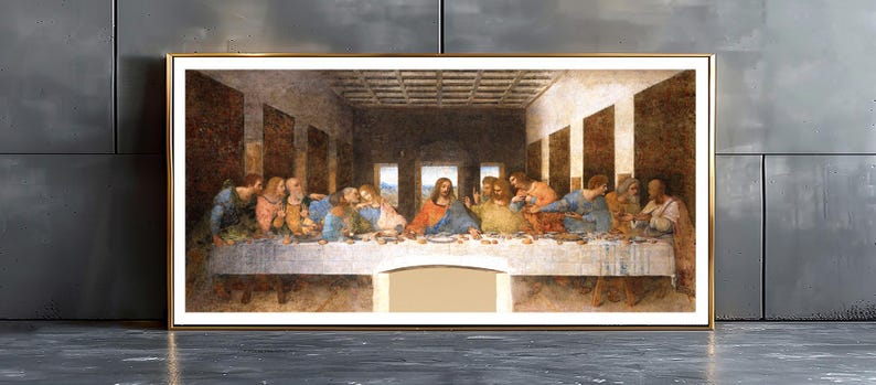 Leonardo Da Vinci's the Last Supper Fine Art Print: Renaissance ...